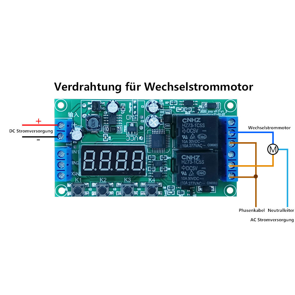 Motor Kontroller für 230V Wechselstrom Elektrischer Motorsteuerung ...
